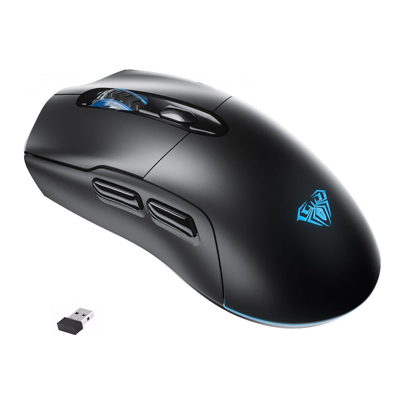 AULA SC525 Wireless Bluetooth RGB Gaming Mouse Black – 4600 DPI Optica